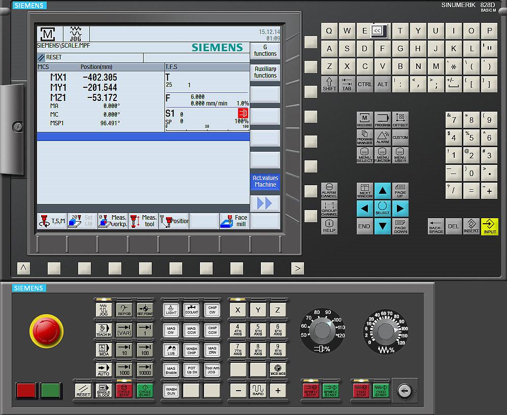 SIEMENS 828D M/T
